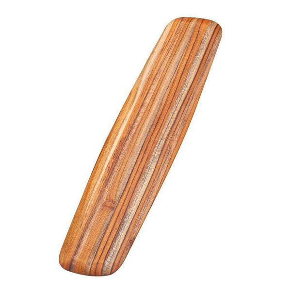 Teakhaus by Proteak Rectangle Edge Grain Rounded Edge Cutting Board ...